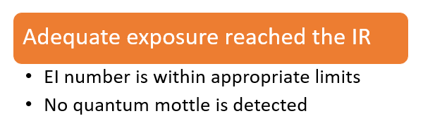 Guidelines For Image Evaluation Digital Radiographic Exposure Principles And Practice